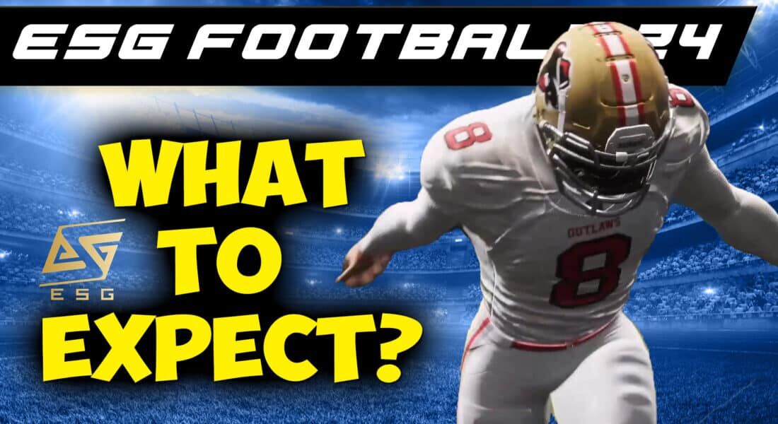 ESG Football 24 Release Date For PS5, Xbox, & PC – The League